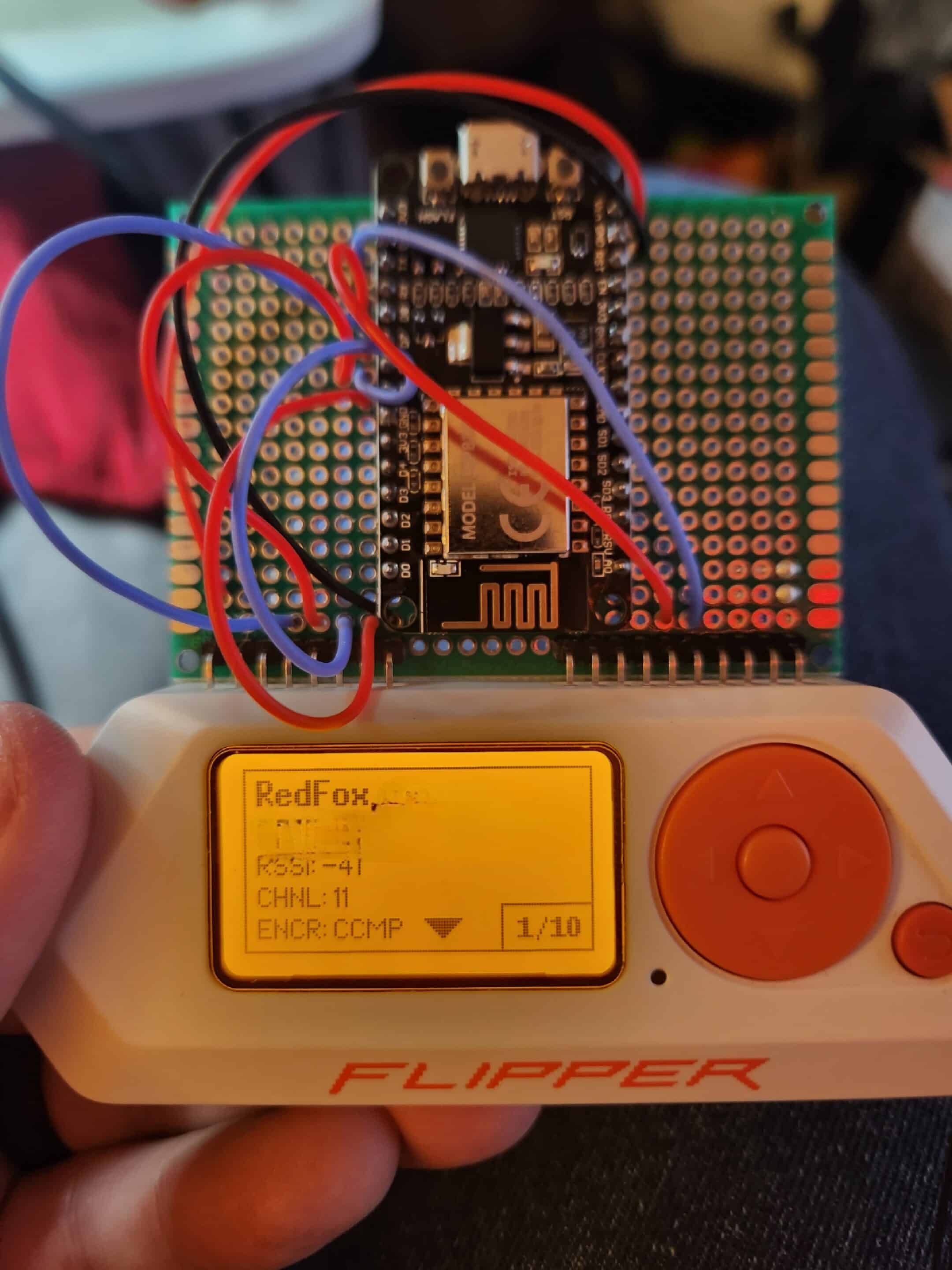 Soldering an ESP8266 chip on a PCB for the Flipper Zero - RedFox's ...